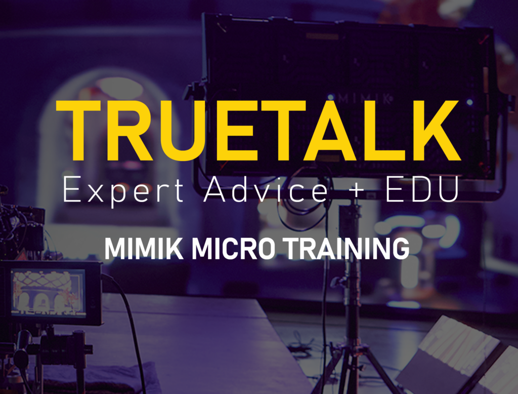 MIMIK Image-Based Lighting Micro Training - Kino Flo